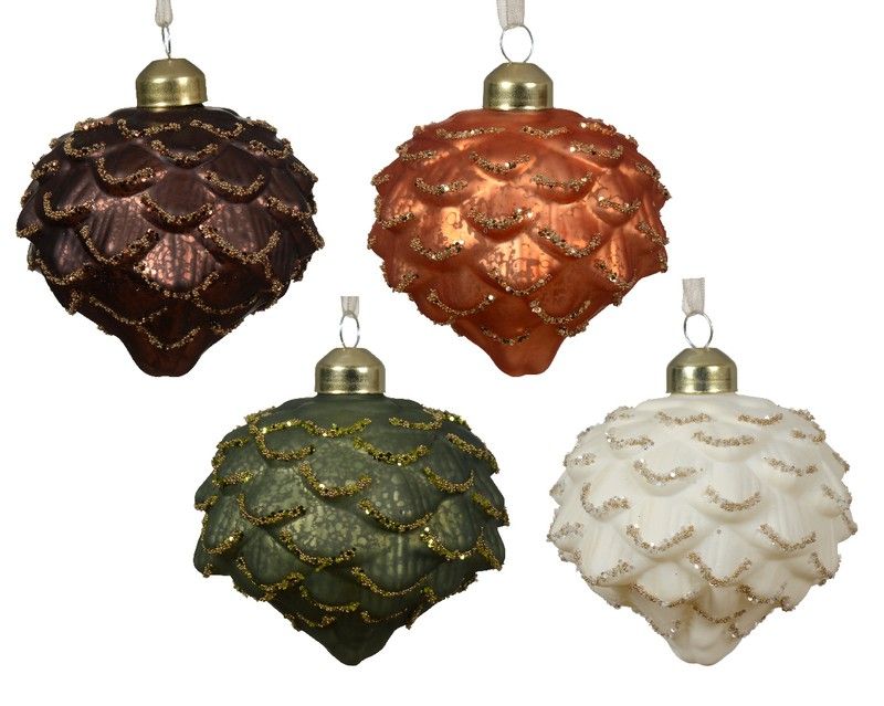 Decoración Navidad Cristal Cebolla Arbol Surtido Kaemingk KAE-070620 ...